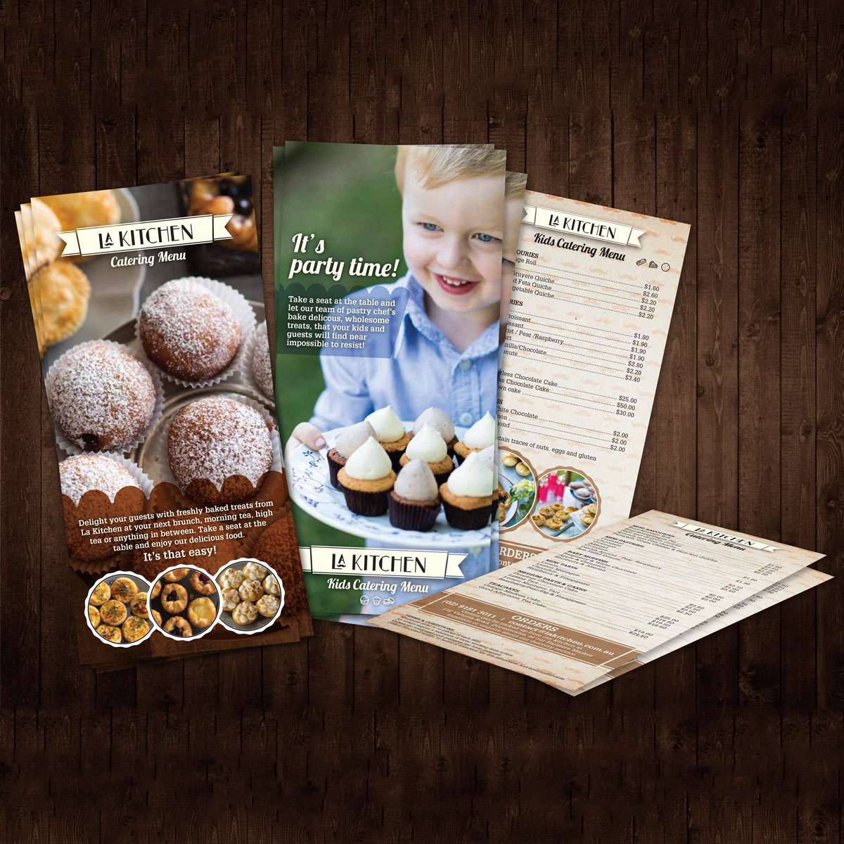 LA Kitchen Catering - Design Portfolio | 121 Creative121 Creative