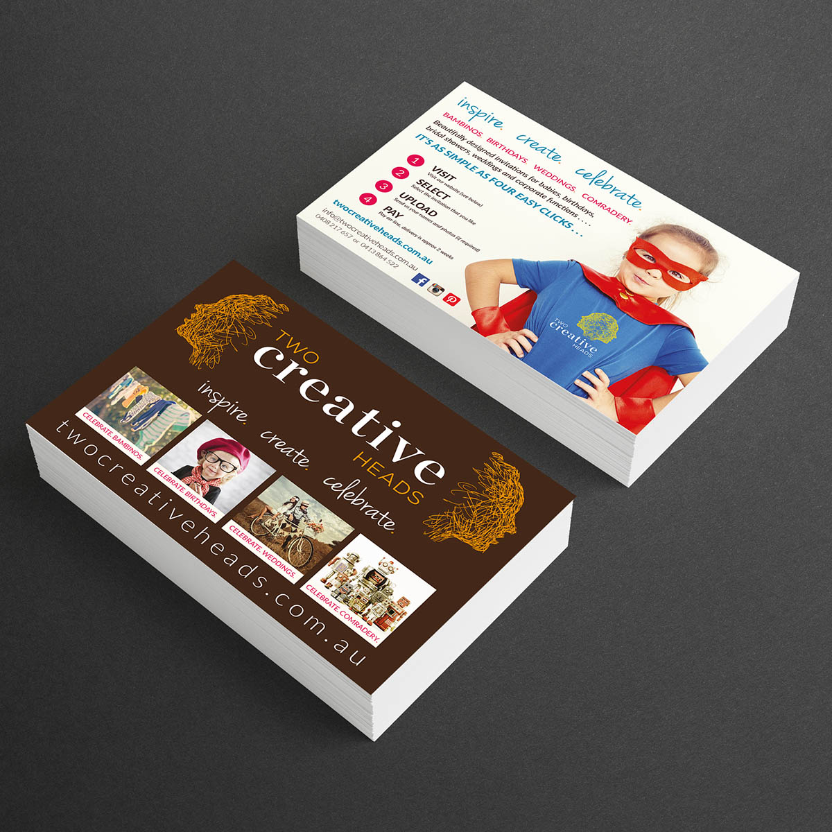 Two Creative Heads - Design Portfolio | 121 Creative121 Creative